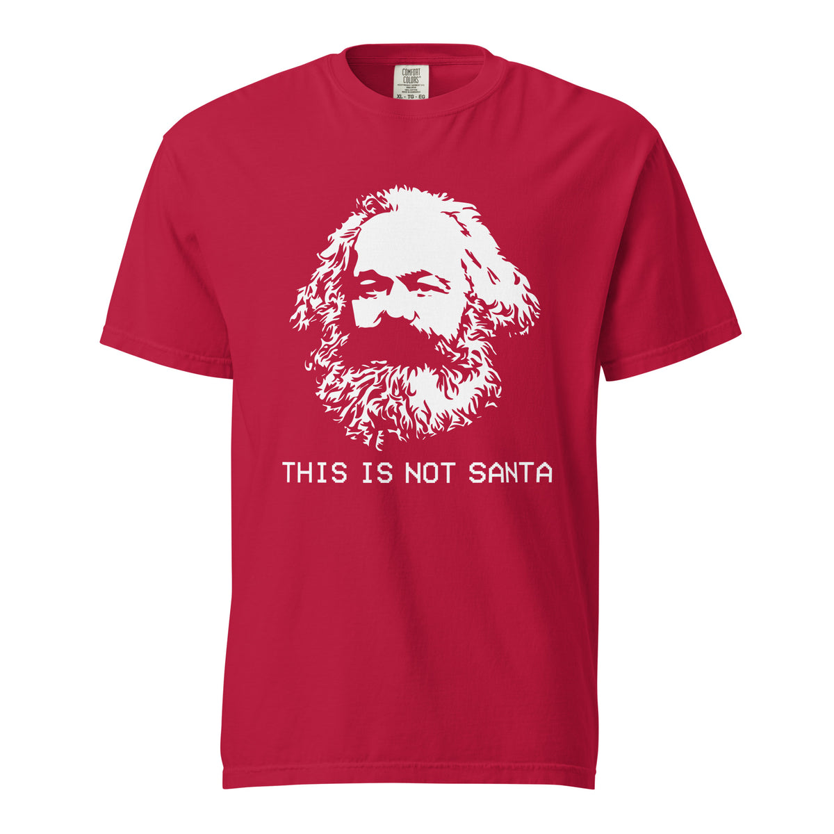 This Is Not Santa Heavyweight Tee – Agora Threads