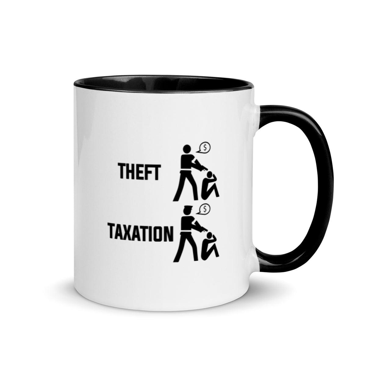 Taxation vs. Theft Premium Coffee Mug – Agora Threads